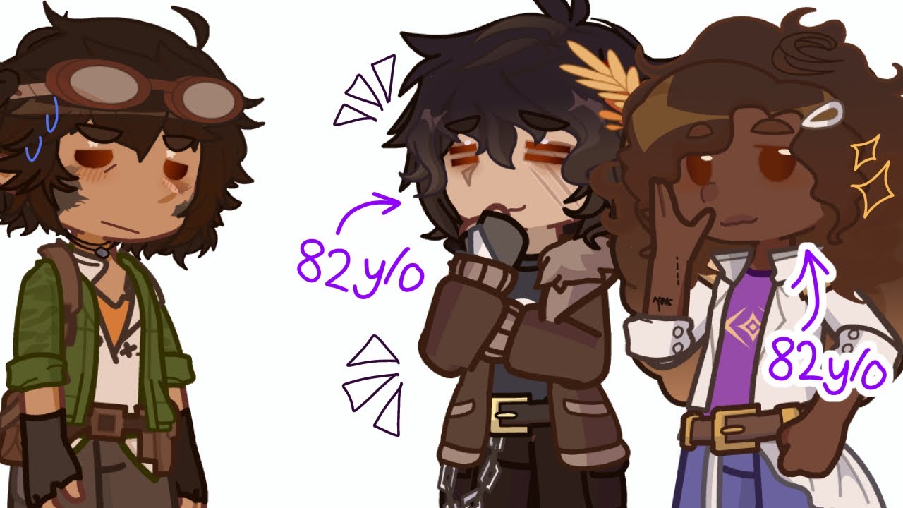 Hades’ kids’ ages || Hazel, Nico + Leo || PJO/HOO x GACHA