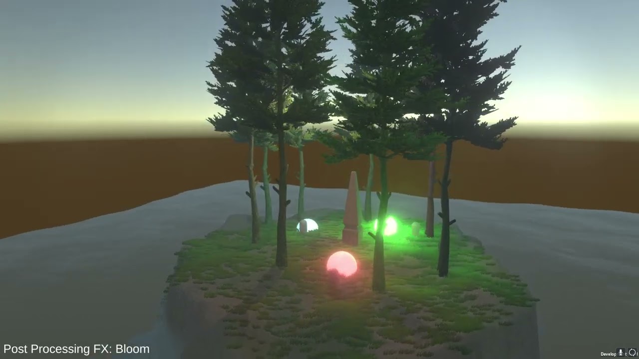 Unity Post Processing FX Demo: Jon Simpson Spring 2022