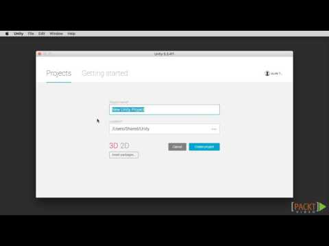 Learn Unity 5 for Beginners Creating New Projects | packtpub com - Mind Luster