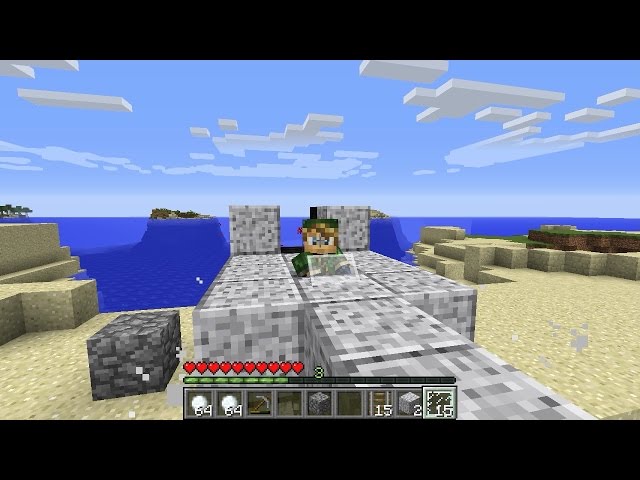 Multi-block player-made flying machines Minecraft Map