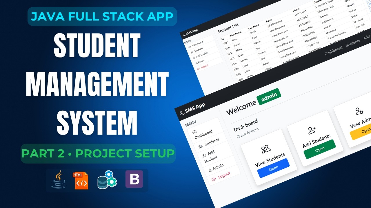 Part 2 | Project Setup | Java Student Management System
