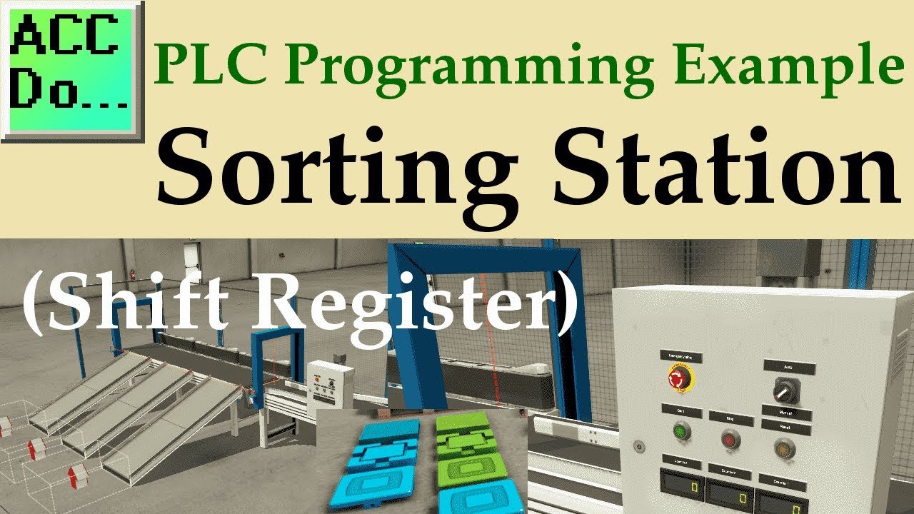 Master PLC Sorting with Shift Registers - Real Factory Demo!🏭