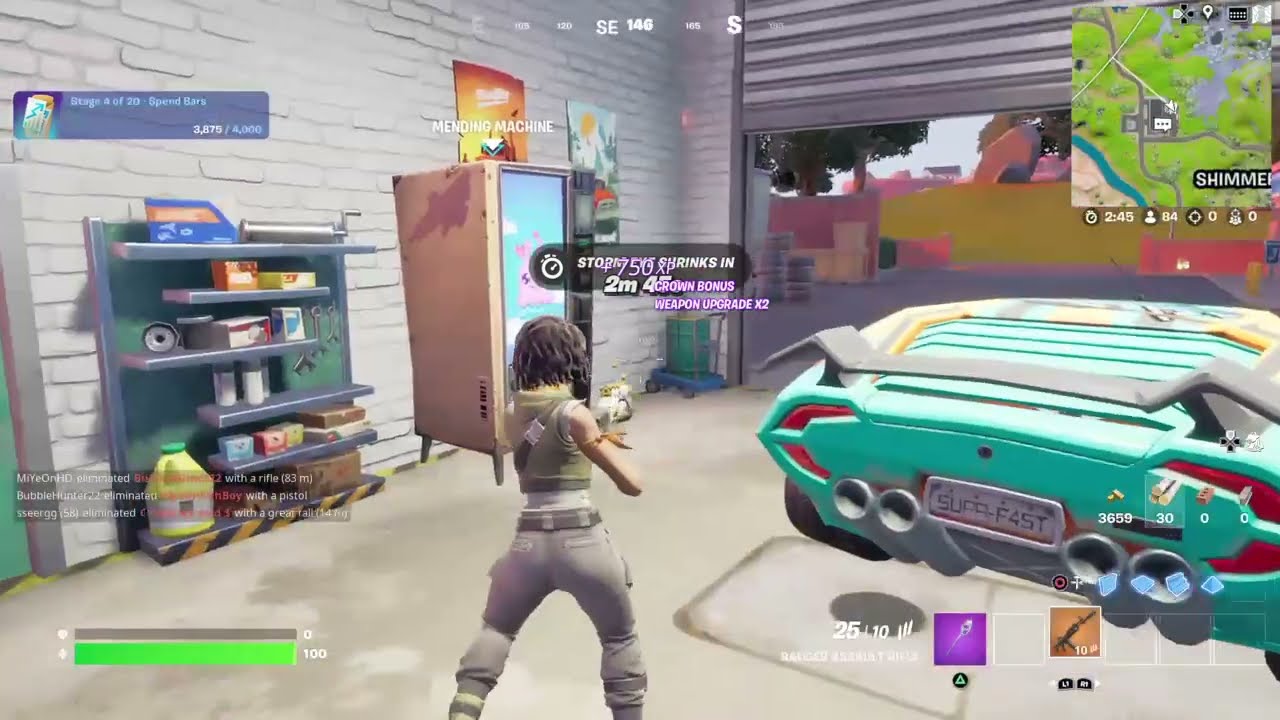 How to deal Damage to opponents with a Legendary Weapon - Fortnite Quest