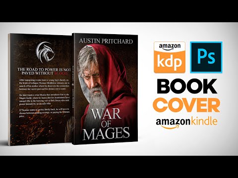 How To Create a Book Cover For Amazon KDP on Photoshop