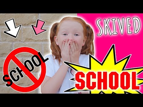 9 YEAR OLD SKIVED SCHOOL!