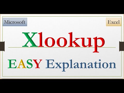 Excel Formulas and Functions. Xlookup vs Vlookup.How to use Xlookup in Excel.Microsoft Excel Xlookup