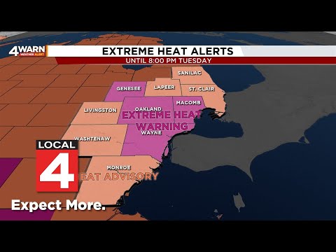 Metro Detroit weather forecast June 23, 2025 -- 6 a.m. Update