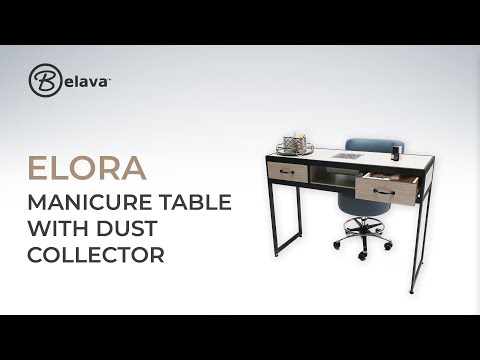 Manicure Table with Dust Collector