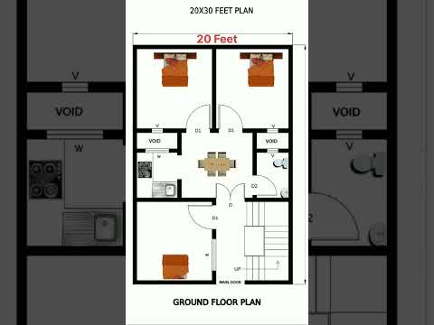 Home design in 600 square feet #housedesign #3danimation