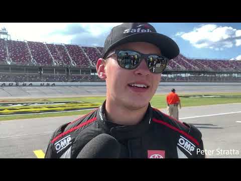 Dean Thompson, Corey Heim on Talladega Survival