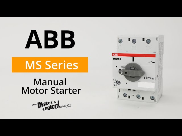 Manual Motor Starter - ABB Make MS116-1.6 Motor Protection Circuit Breaker Or Manual Motor ...
