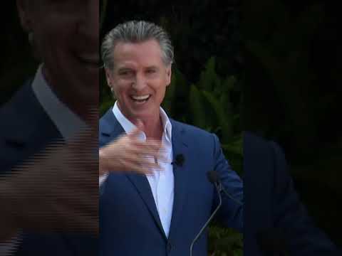 California Gov. Gavin Newsom Celebrates 'Pandamania' At San Diego Zoo