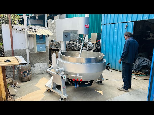 Cook Wok Cooking Mixer Machine - Industrial Cooking Machine ...