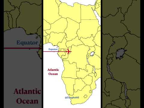 Equator (countries, strait, island) #equator #map #geography #worldmap #africa #asia #upsc #ias #ssc