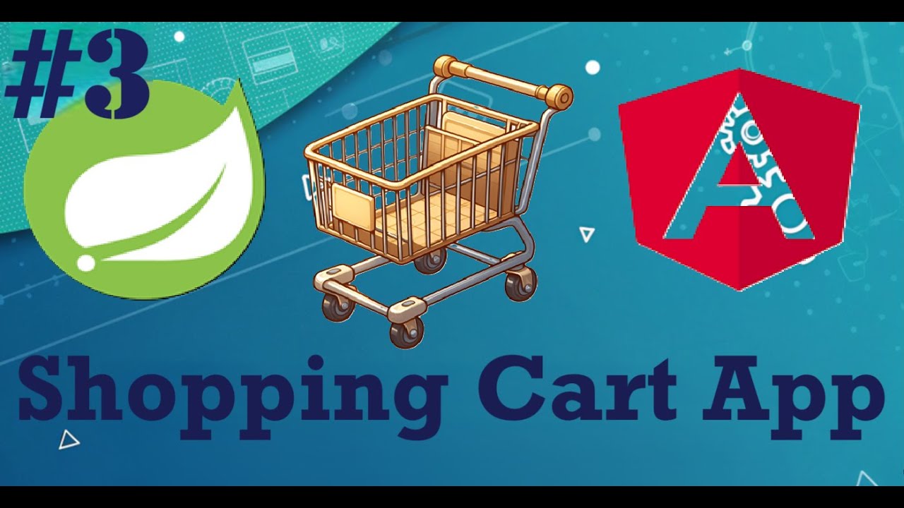 #3 Angular Shopping Cart Tutorial | Connect Angular with Spring Boot Backend