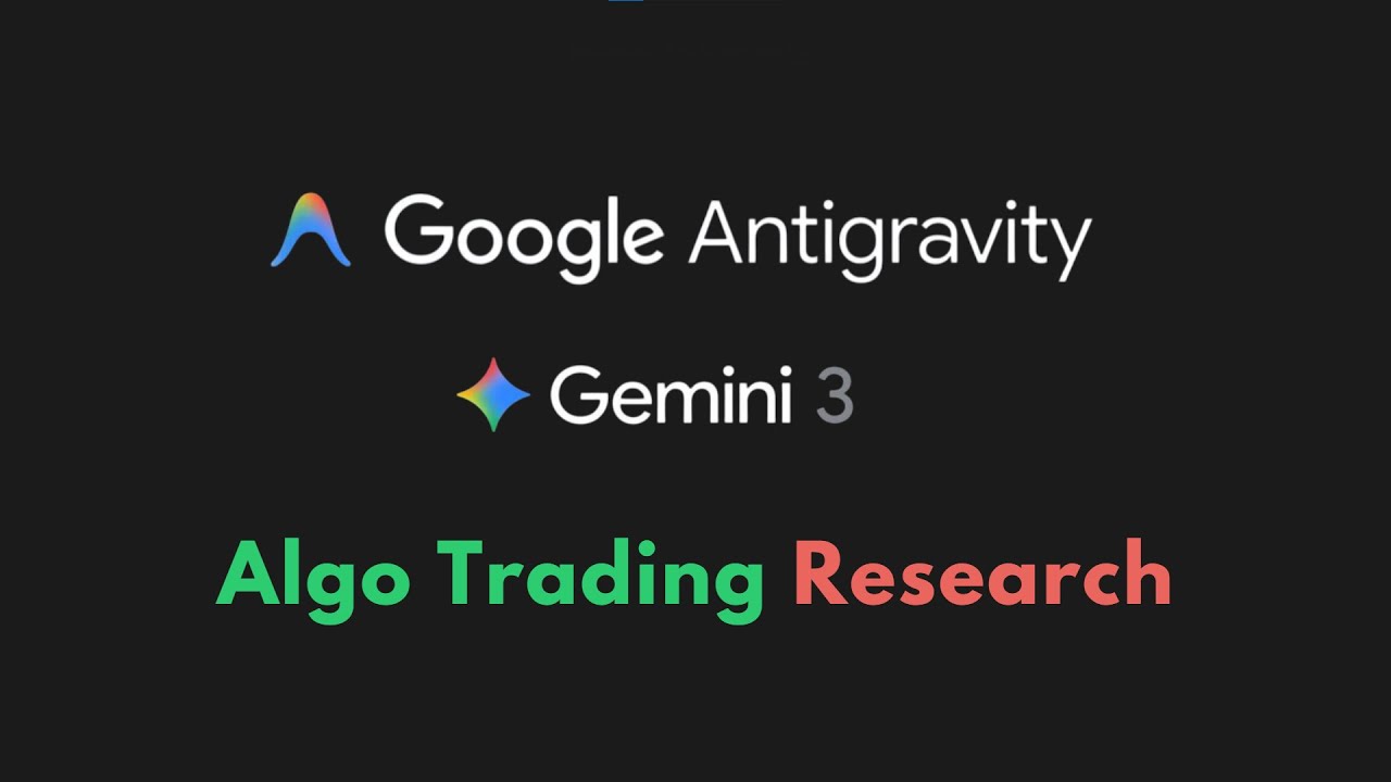 Algo Trading Research Using Google Antigravity, Gemini 3, and Freqtrade