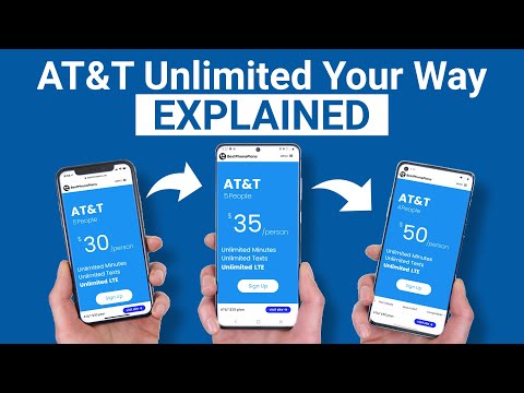 AT&T's New "Unlimited Your Way" Unlimited Plans Explained!