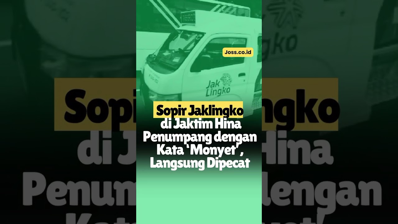 Selengkapnya di Joss.co.id #jakartatimur #jaklingko #supir  #news #viral #fyp #berita