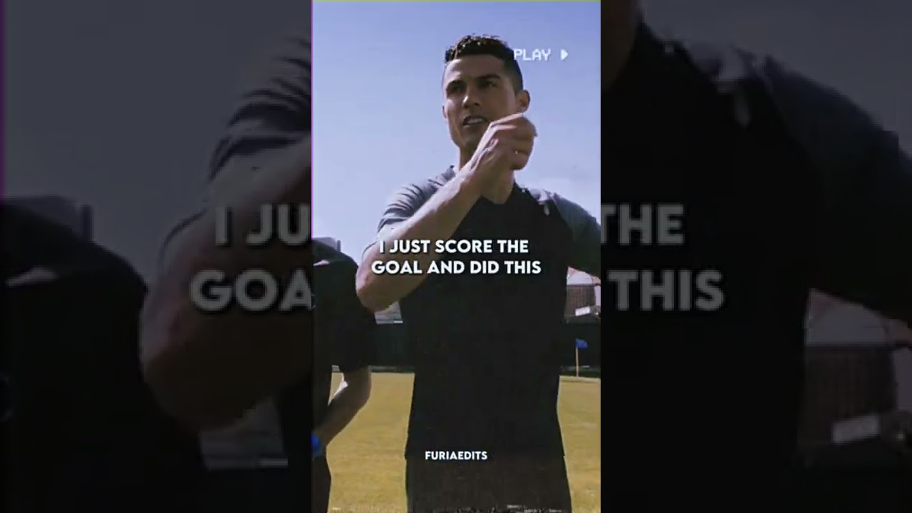 Ronaldo's first SIUUU🥶😂