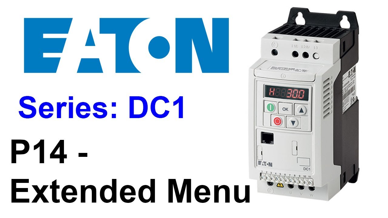 EATON DC1 - Default password - Extended menu access = Parameter P-14