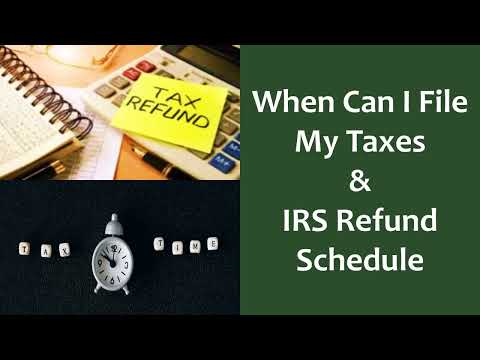 2023 IRS Refund Payment Schedule - 2002 Tax Filing and Refund Status