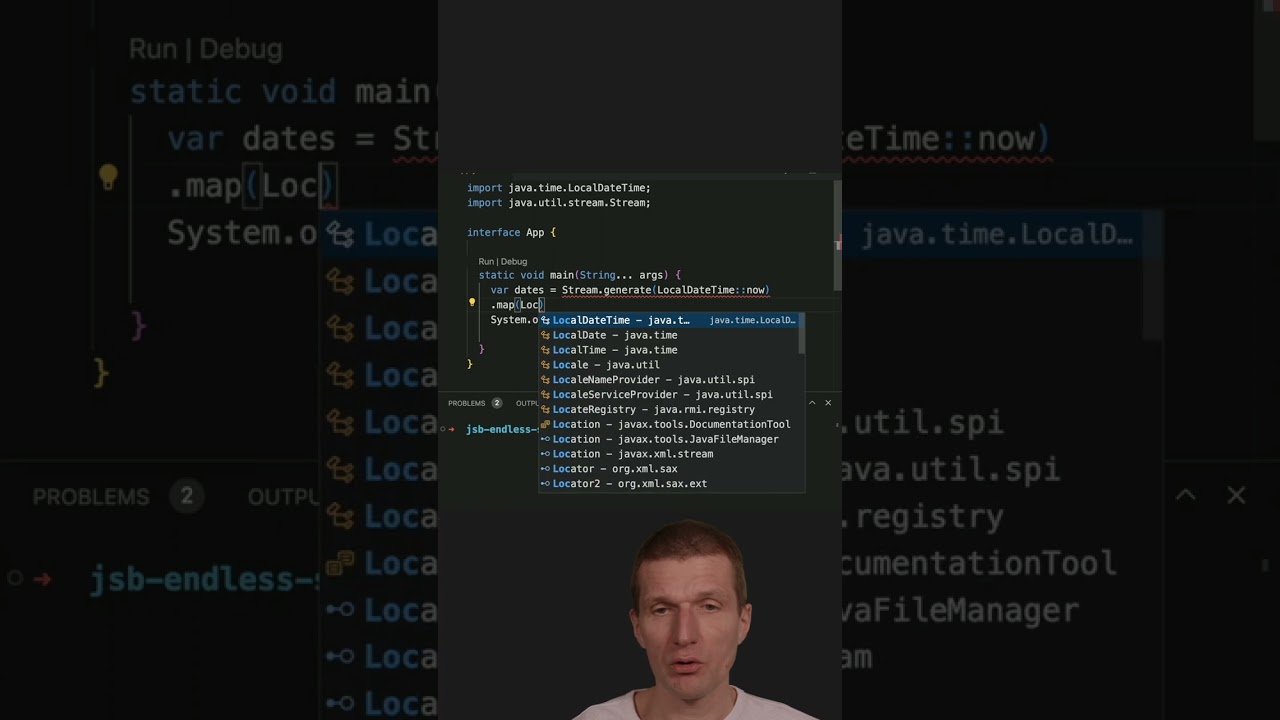 Java Streams Basics: Endless Streams #java #shorts