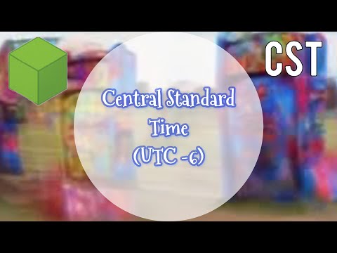 Central Standard Time (UTC -6)