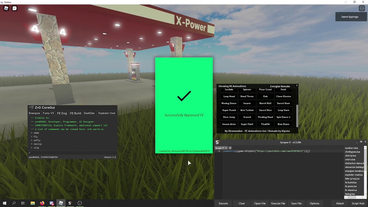 Zr0 | Roblox Script Hub Showcase