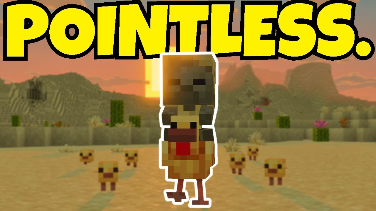 Minecraft's Newest Update Is Pointless, But...