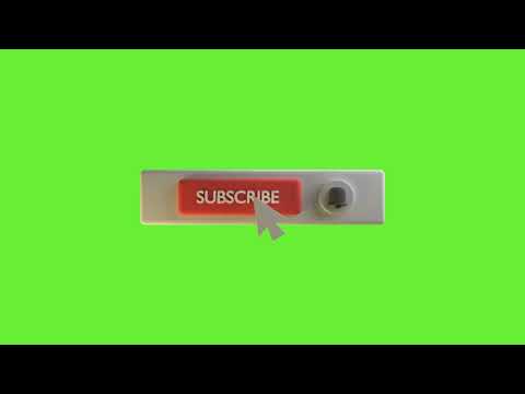 Youtube Subscribe Bell Icon Button Green Screen (3D) || No Copyright (free)