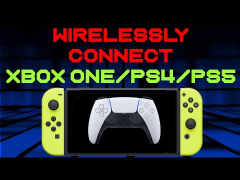How to wirelessly connect PS4, PS5 & Xbox Controller to Nintendo Switch via Bluetooth (No adapter)
