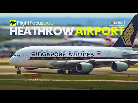 Heathrow Airport Live - Tuesday 17th June 2025