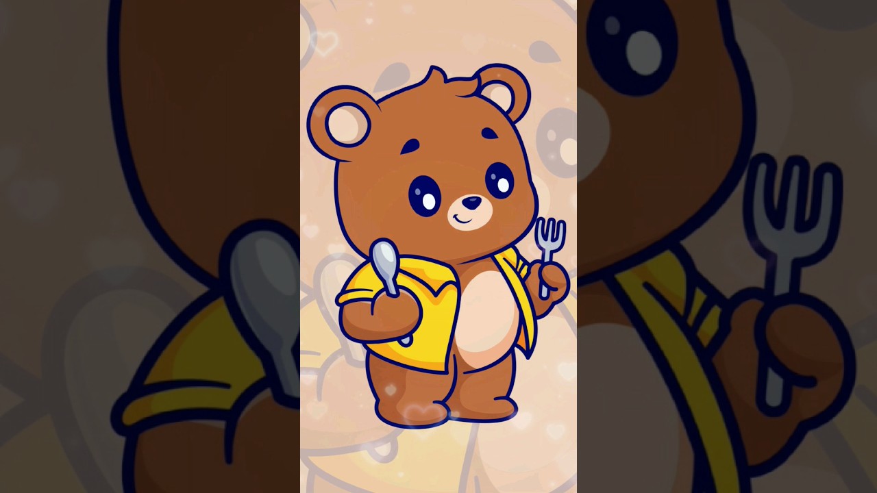 Cute Bear Illustrations..#bear  #bearillustration #cutebear  #illustration #seosighterx #shorts