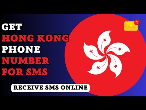 Receive SMS online to virtual phone number in Hong Kong