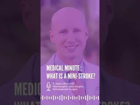 Medical Minute: What is a mini-stroke?
