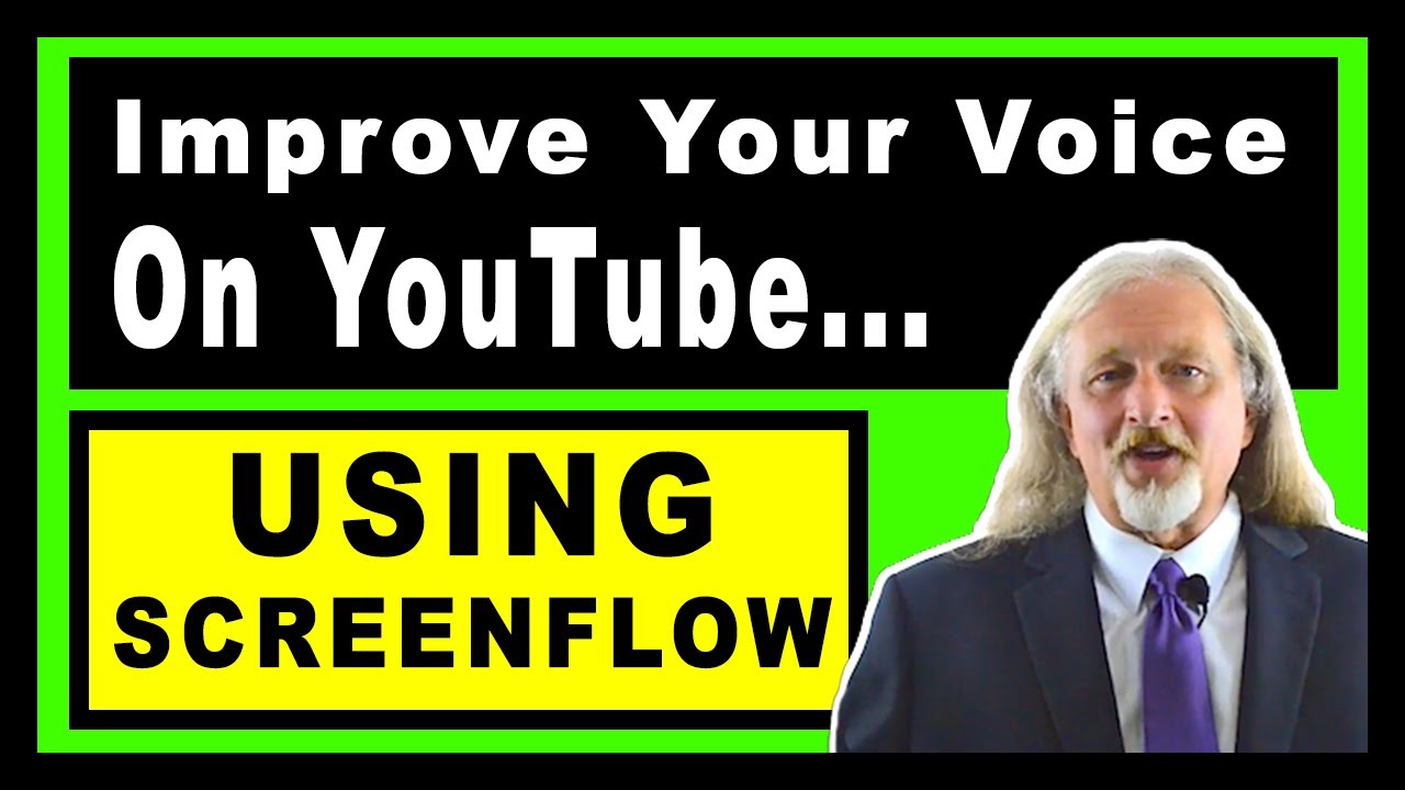 Make Your Voice Better Using ScreenFlow