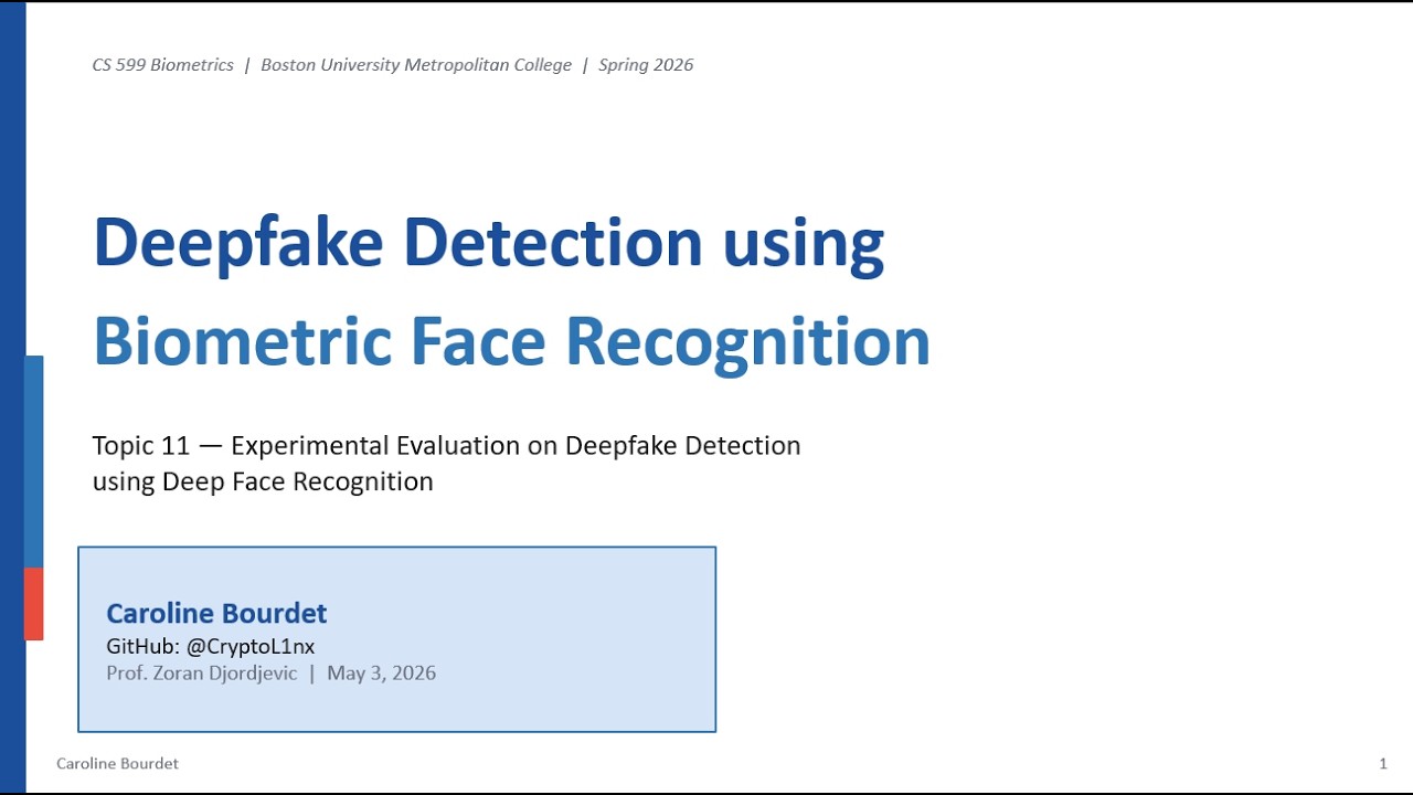 Deepfake Detection with ArcFace — Live Demo | FaceForensics++ & LFW