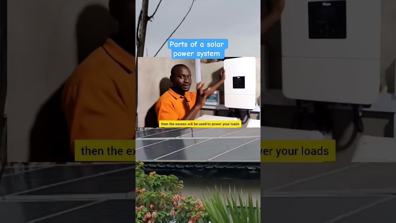 Training on solar power installation: Parts of a solar power system #solartraining