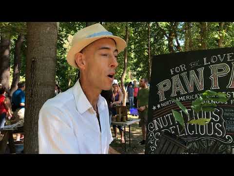 Michael Judd on Paw Paws at the Longcreek Homestead Paw Paw Festival