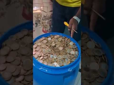 Juntou moedas de 1 REAL por 20 anos e olha o resultado!!! #numismática