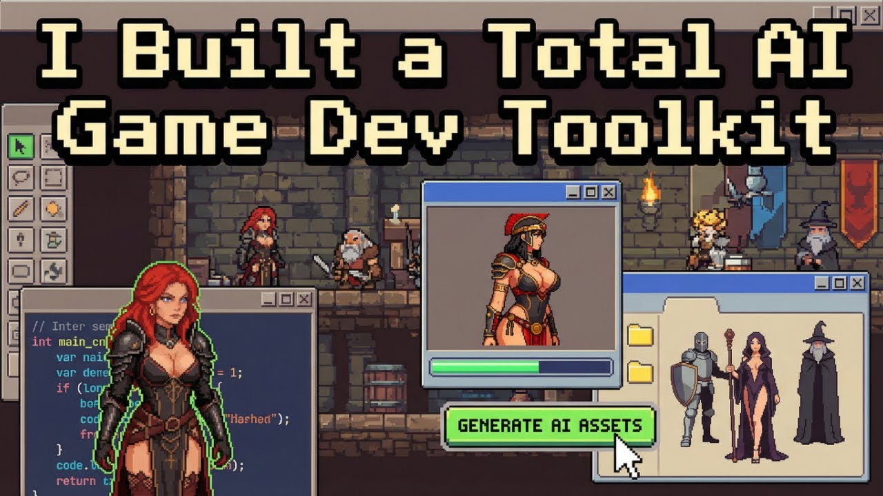 I Built a Total AI Game Dev Toolkit - And You Can Use It Too