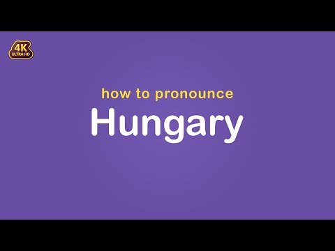 how to pronounce Hungary 【FIFA】