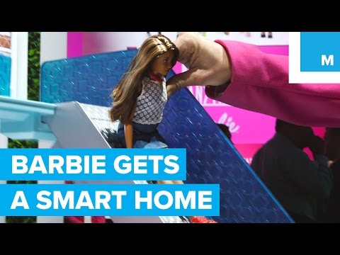 Barbie Dreamhouse High Tech Makeover - Hello Dreamhouse Barbie House