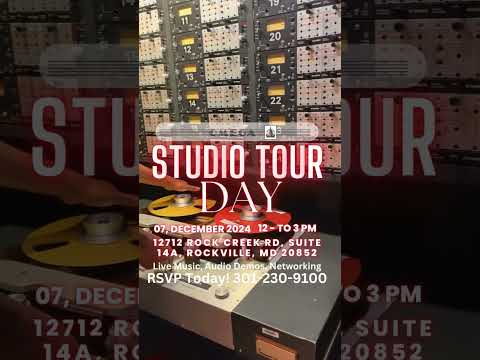 Analog Love! Using the Studer A80 in Studio C