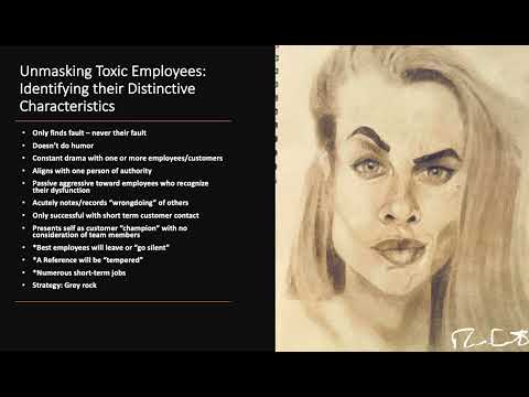 Unmasking Toxic Employees: Identifying their distinctive characteristics