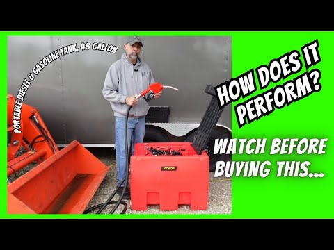 ⛽ VEVOR 48-Gallon Fuel Transfer Tank Review – Best Portable Diesel/Gas Solution? Amazon Finds