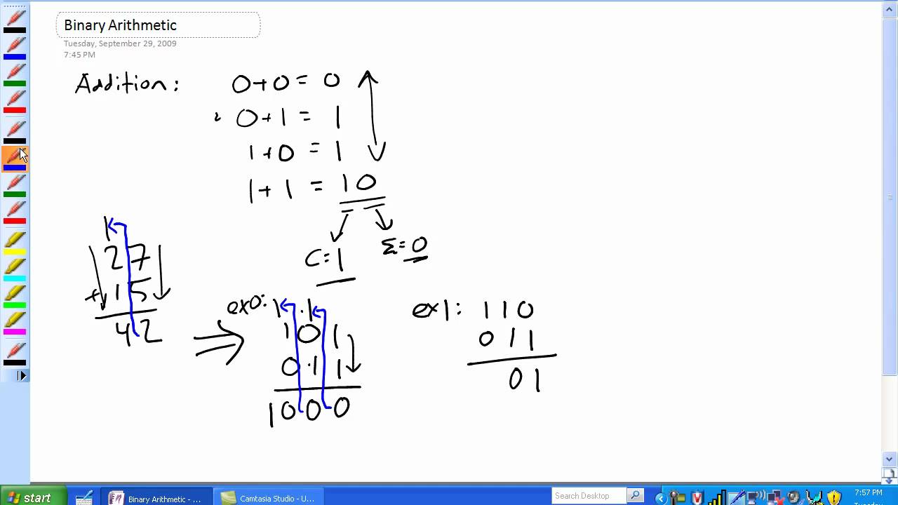 Binary Arithmetic Part 1