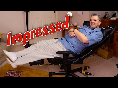 I Love this Gaming Chair - GTRacing Gaming Chair with Footrest