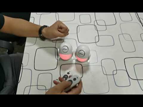 How to pair the remote control with your CP2 motion alarm system