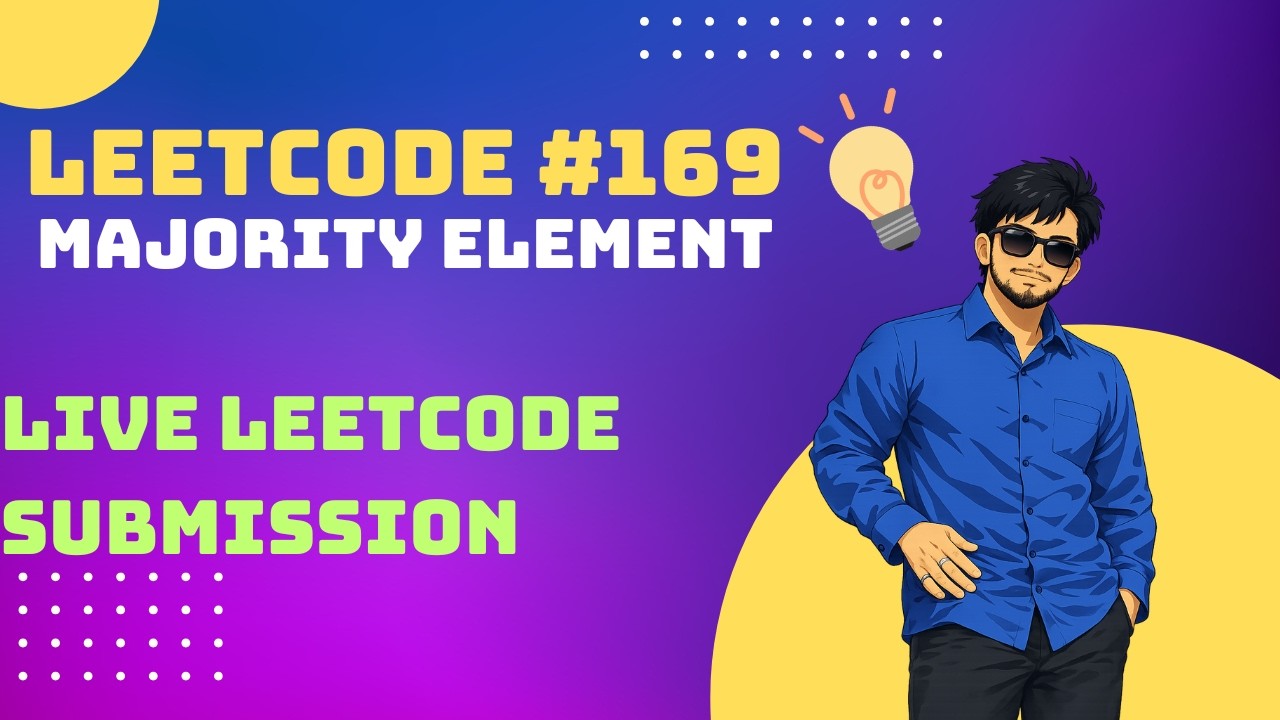 How I Solved LeetCode 169 Using HashMap (Java Code + Live Submission)